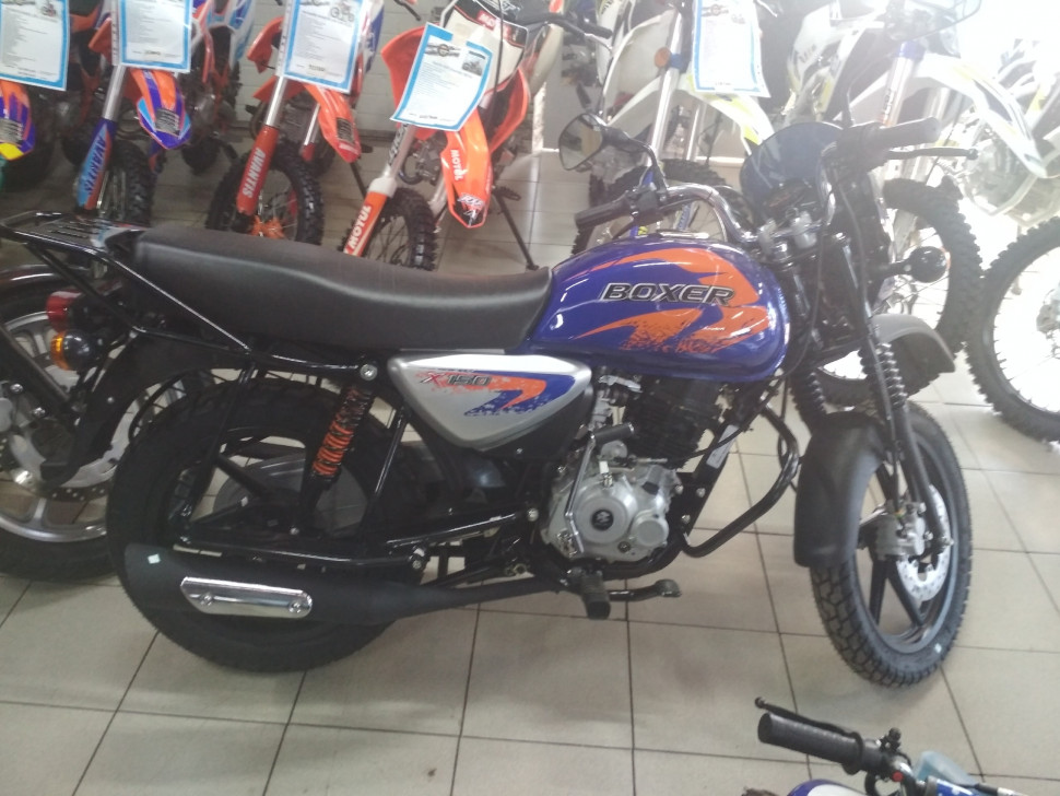 Мотоцикл BAJAJ BOXER BM150 X (Дисковый тормоз) 5МКПП, купить, цена 139 ...